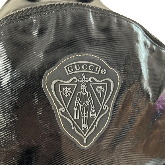Gucci | Bags | Gucci Crest Logo Backpack | Poshmark
